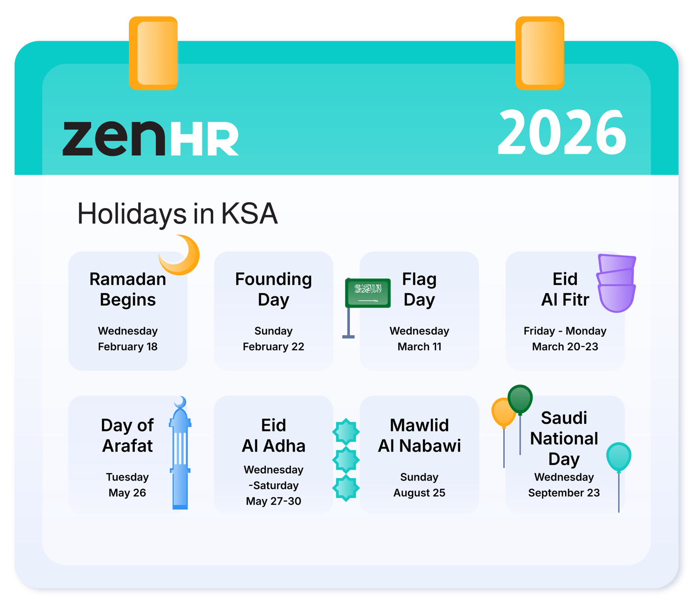 Saudi Arabia Public Holidays 2026: Guide to KSA Holidays & Dates