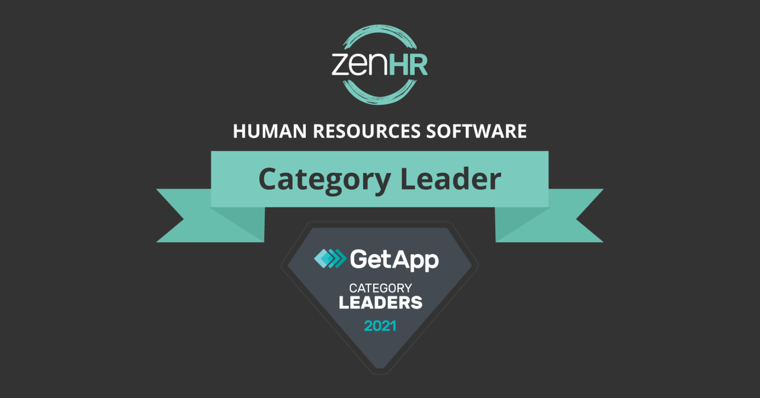 ZenHR named a Category Leader for Human Resources software by GetApp