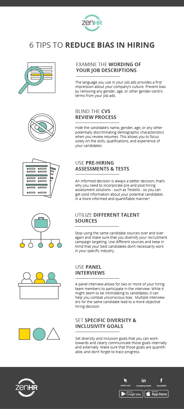 6 Tips to Reduce Bias in Hiring - ZenHR's Blog