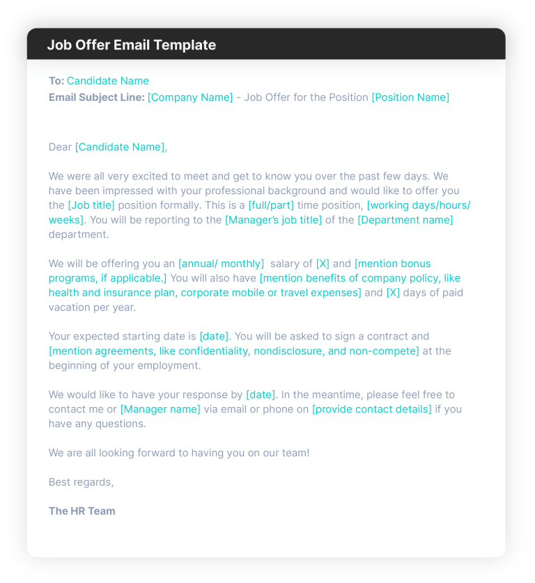 6 Essential HR Email Templates - ZenHR's Blog