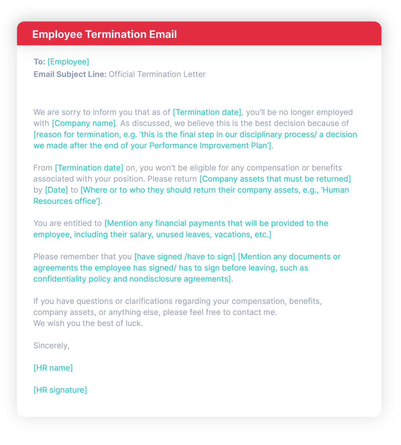 7 Must-have HR Email Templates - ZenHR's Blog