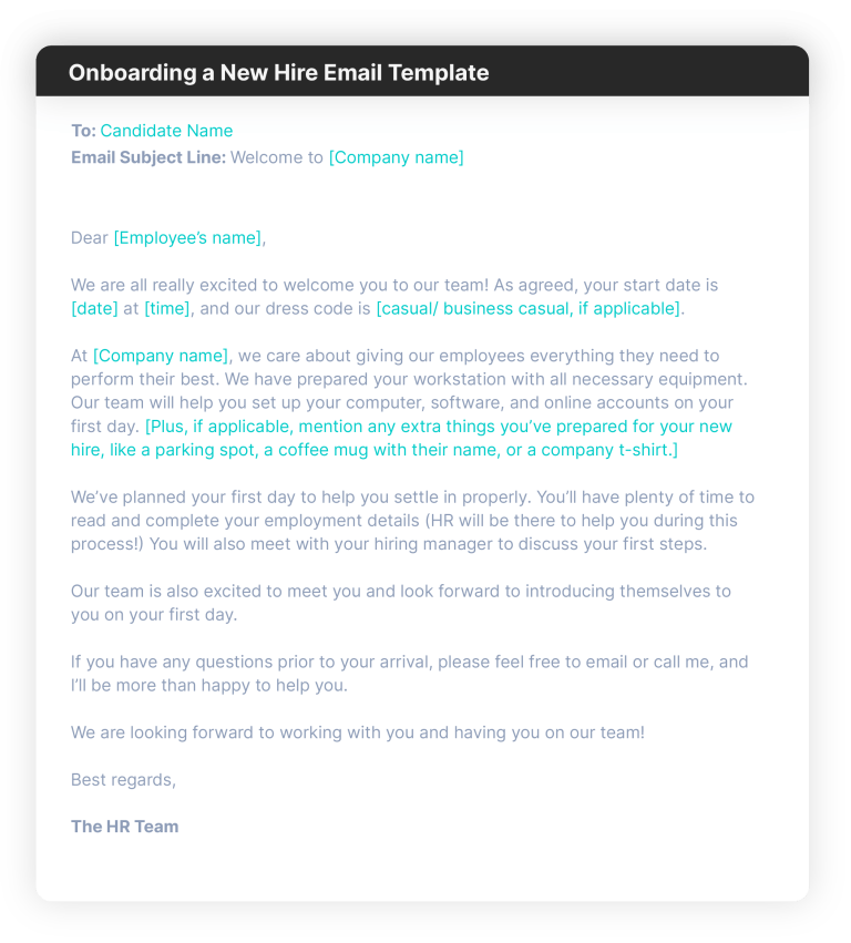 6 Essential HR Email Templates - ZenHR's Blog