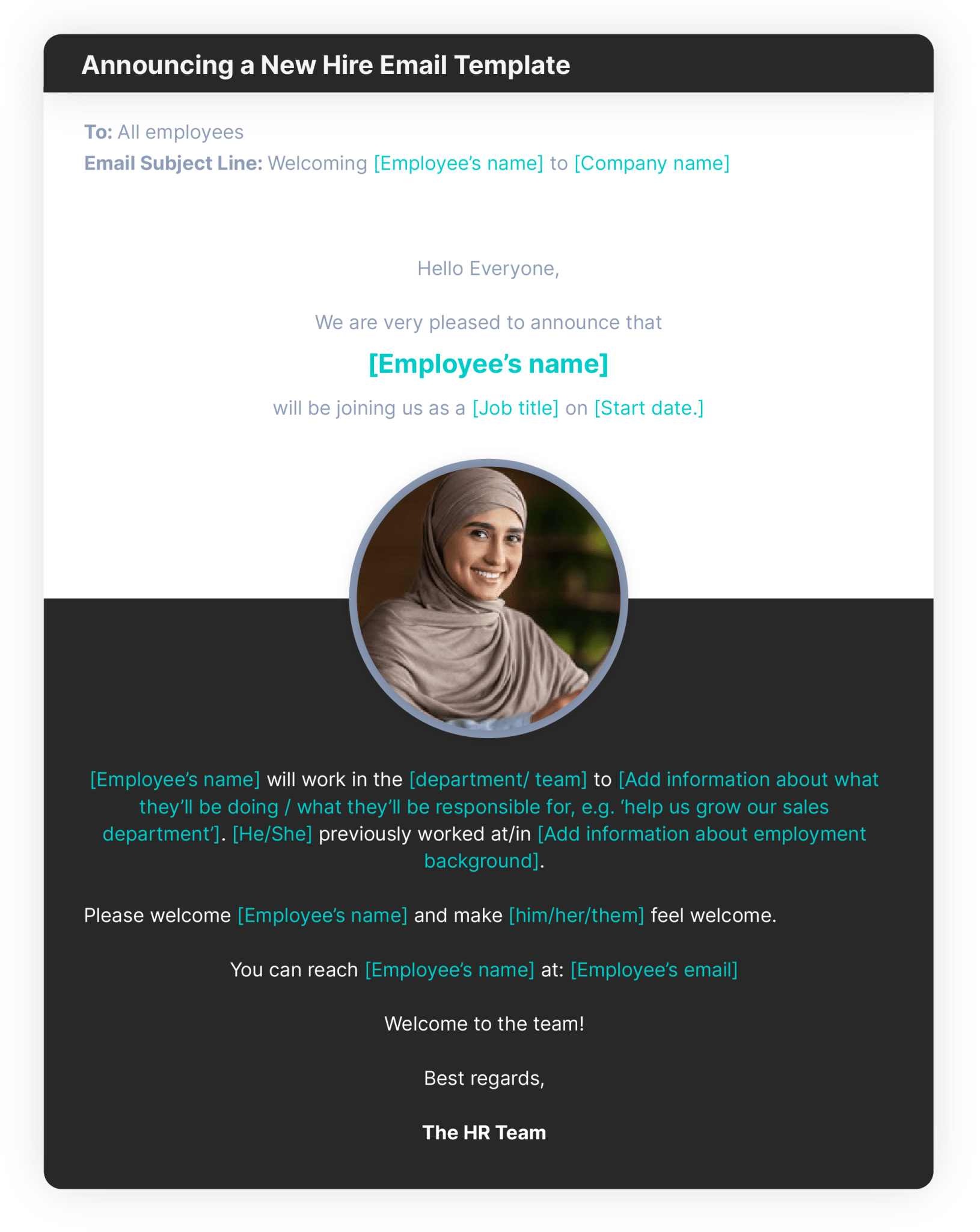 6 Essential HR Email Templates - ZenHR's Blog